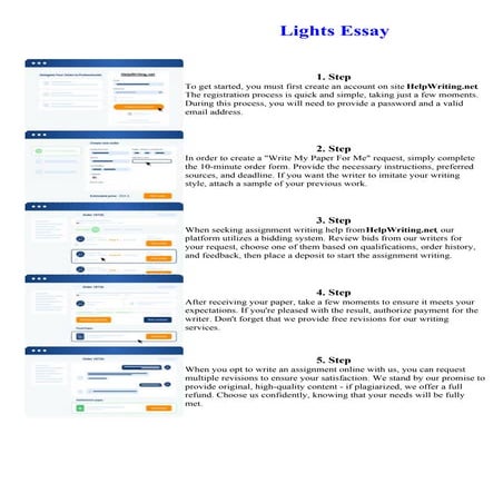 Lights Essay | PDF