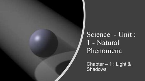 Light and shadows grade 5 cbse_Deepa Unnikrishnan | PPTX | Physics ...