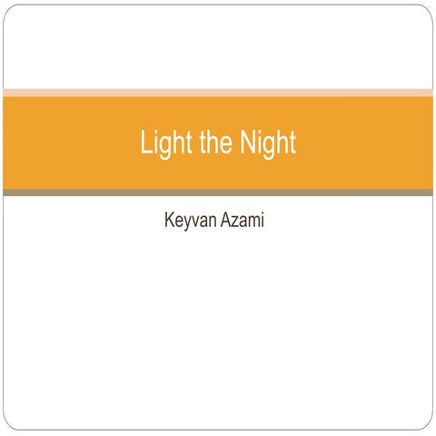 Light the Night | PPTX