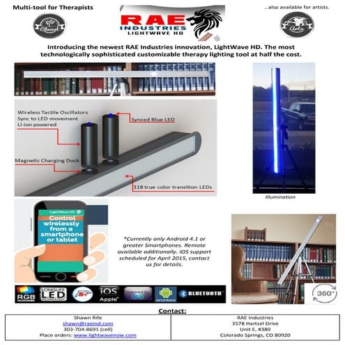 Light wavehd light bar brochure | PDF | Smartphones | Consumer Electronics