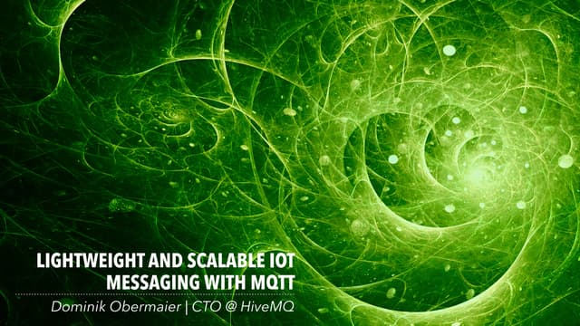 Lightweight And Scalable Iot Messaging With Mqtt Ppt