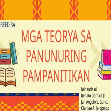 Mga Teorya at Dulog sa Pagsusuring Pampanitikan | PPTX