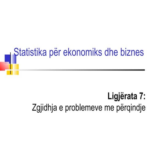 Ligjerata 7 indekset (perqindjet) | PPT
