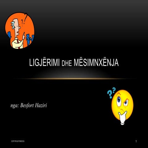 Ligjërimi dhe mësimnxënja | PDF