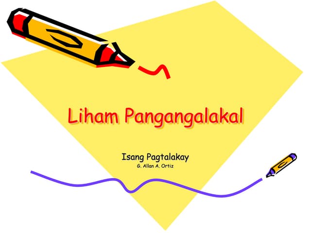 Paggawa ng Liham Pormal - Quarter 2 Week 7 | PPTX