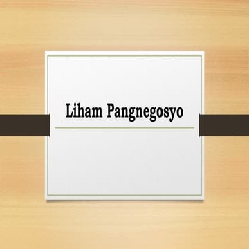 liham paanyaya | PPTX