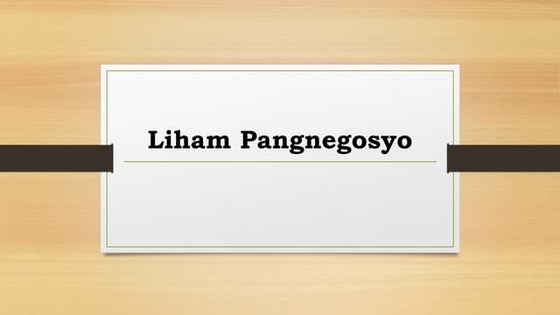 Paggawa ng Liham Pormal - Quarter 2 Week 7 | PPTX