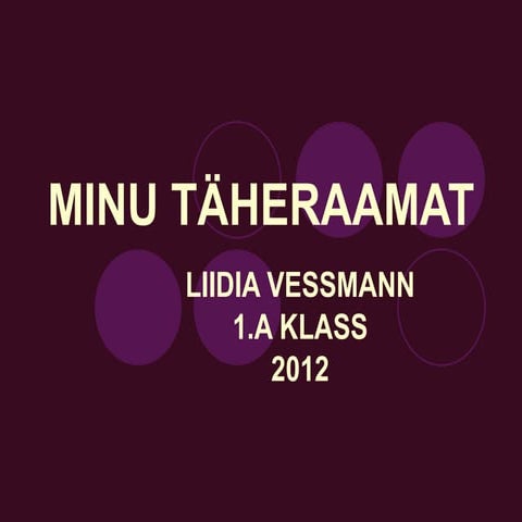Liidia 2012 | PPT