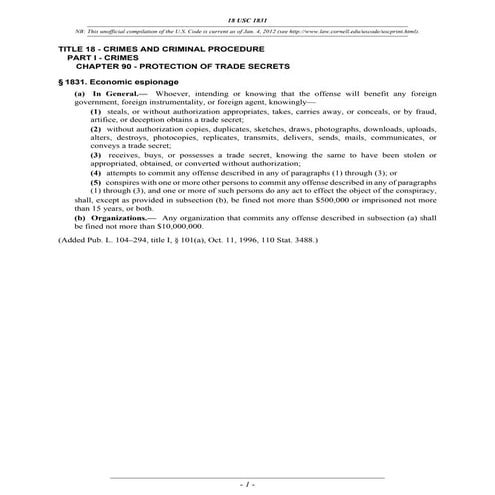 Lii usc ti_18_pa_i_ch_90_se_1831 | PDF