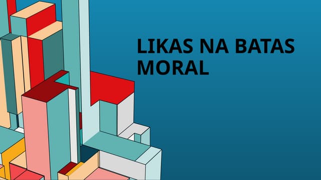 Modyul 5 - Mga Batas na Nakabatay sa Likas na Batas Moral.pptx