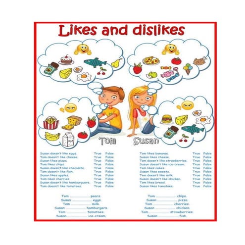 Like and dislike | DOCX