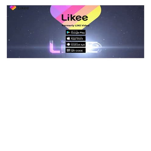Likee (formerly LIKE) is a popular global original video creation and ...