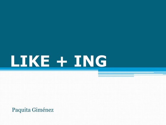 Adjectives ending –ed and -ing | PPT