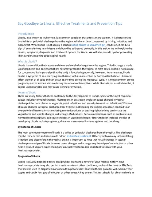 Vulvovaginal Health Issues and Proper Care.pptx