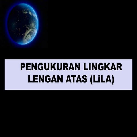Pengukuran Lingkar Lengan Atas pada Ibu Hamil | PPT