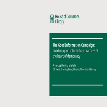 The Good Information Toolkit: challenging disinformation in the UK ...