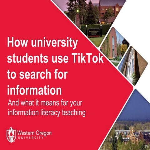 Brookbank, E. How university students use TikTok to search for ...