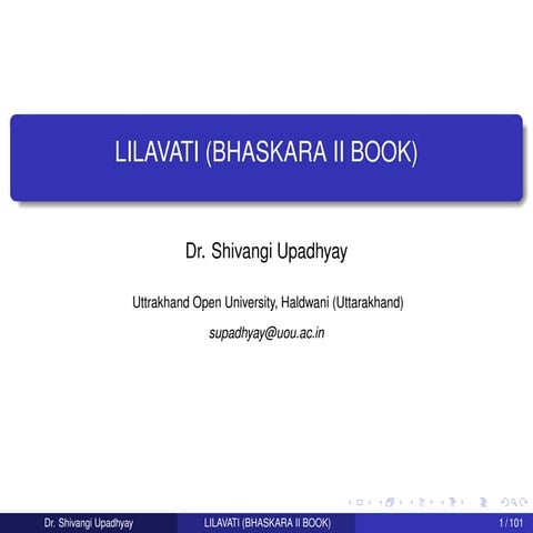 lilavati_Vedic Mathematician_vedic mathematics pdf | PDF