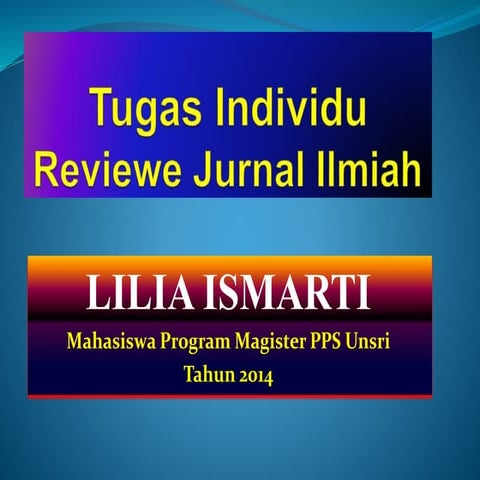 Lilia.ismarti martikulasi b.inggris | PPT