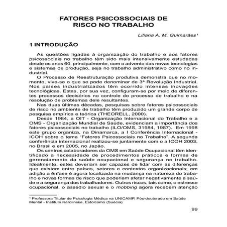 Escala de estresse no trabalho | PDF