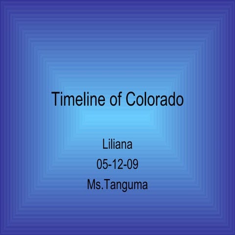 Liliana Swansea Colorado | PPT