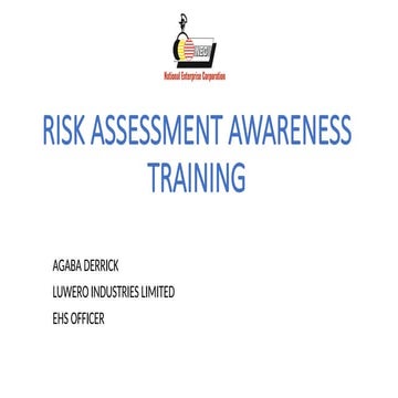 RISK ASSESSMENT AWARENESS TRAININGs.pptx