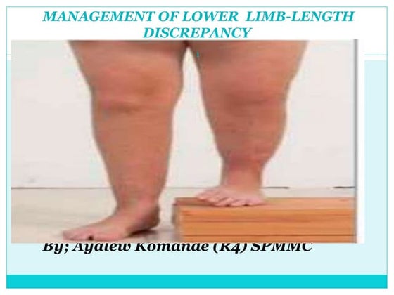 Leg length measurements | PPTX