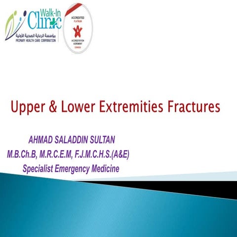 Limb injuries upper and lower limbs | PPTX