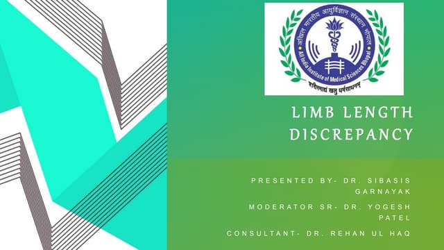 PFFD [proximal femoral focal deficiency] | PPTX