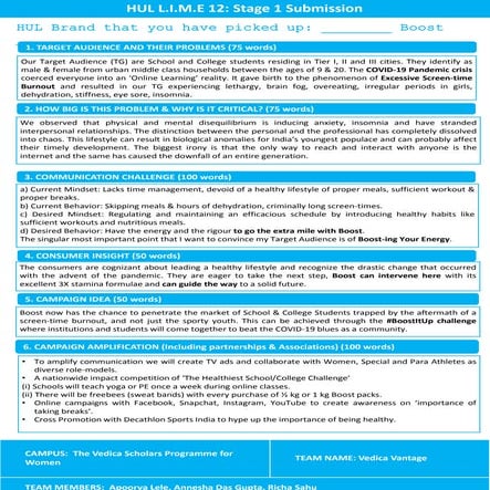 Lime 12 case submission | PDF