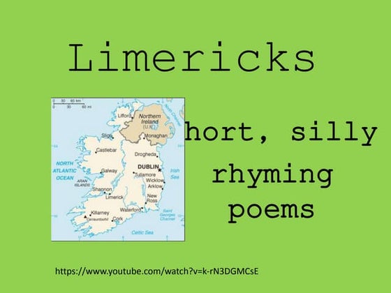 Limerick | PPT | Poetry | Books and Literature