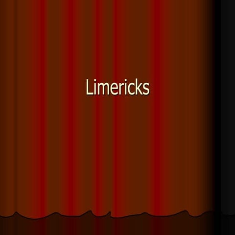 Limericks | PPT