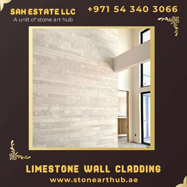Limestone Wall Cladding in Dubai - ☎ +971 54 340 3066 | PDF
