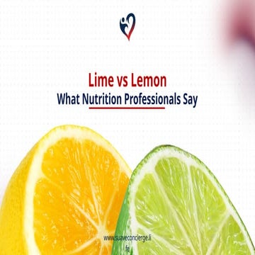 Lime vs Lemon What Nutrition Professionals Say.pptx