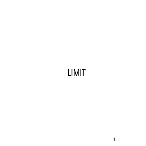 Persamaan pada fungsi materi ke 2 LIMIT.pptx