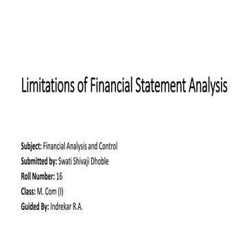 Limitations of Financial Statement Analysis.pptx