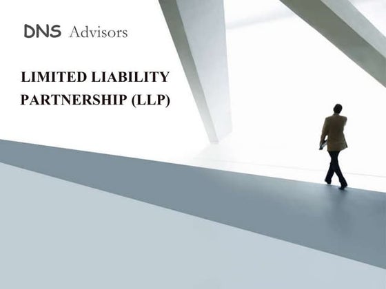 Limited liability Partnership (LLP) | PPT