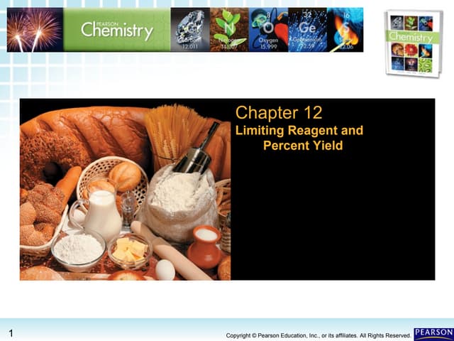 Limiting reactant and excess reactant | PPTX | Chemistry | Science