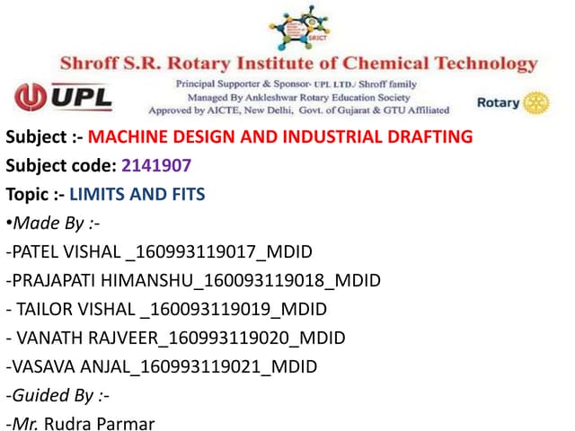 Types of fits | PPTX