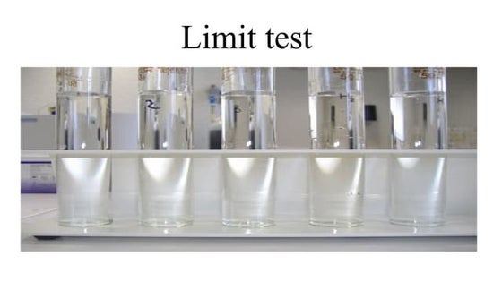 Limit test for heavy metals | PPT