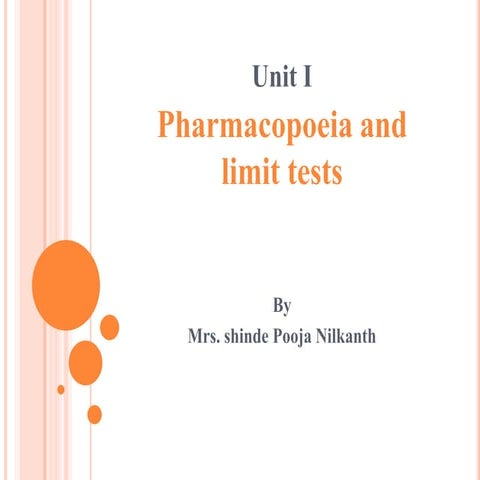 limit test and pharmacopoeia.pptx