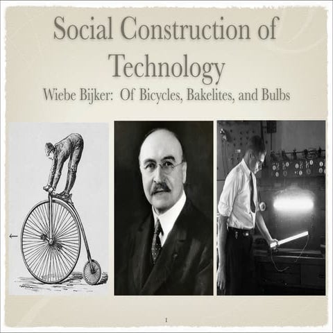 Social constructionism of technology | PPTX