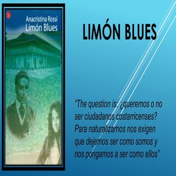 Limón blues | PPTX