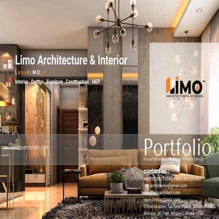 Check Limo architecture & interior portfolio | PDF