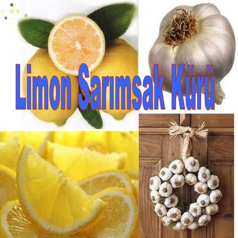 Limon ve sarımsak kürü 2 | PPS
