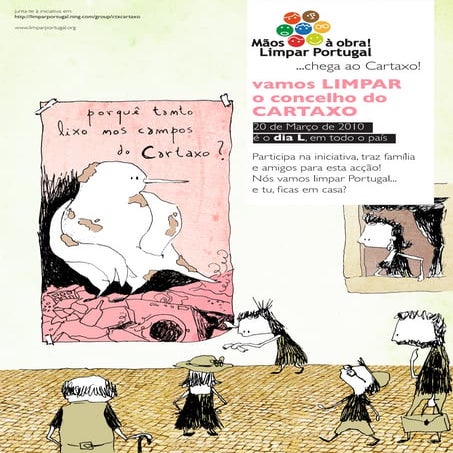 Limpar Portugal Cartaxo Cartaz | PDF