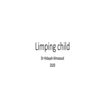 limping child .pptx