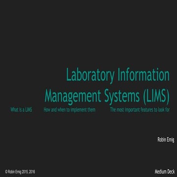 Laboratory Management System