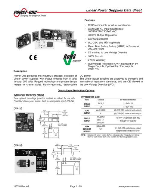Linear power supply basics | PPT