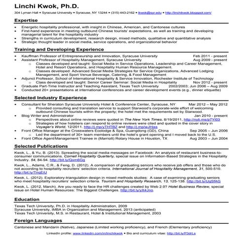 One Page Resume | PDF